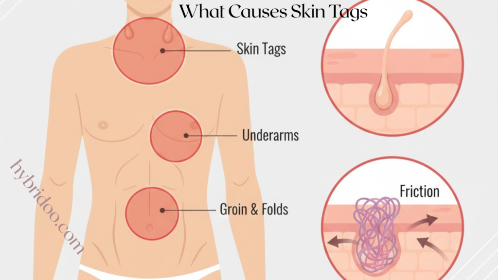 What Causes Skin Tags Triggers Behind Common Skin Growths